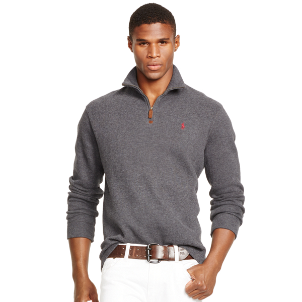 French Rib Half-Zip Pullover für Men | Ralph Lauren® DE