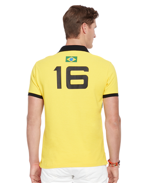 Polo Ralph Lauren Custom Fit Brasil Polo Shirt 2