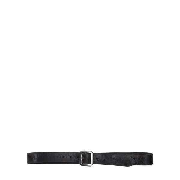 Hand-Burnished Leather Belt for Men | Ralph Lauren® IN
