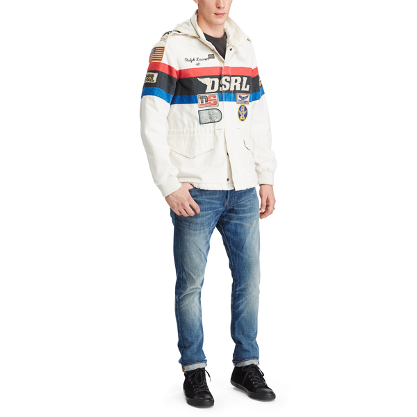 Cotton Racing Field Jacket for Men | Ralph Lauren® CL