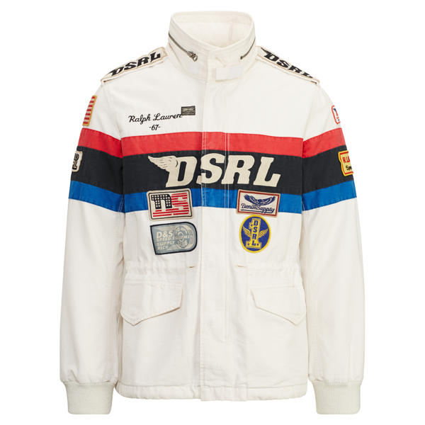 Cotton Racing Field Jacket for Men | Ralph Lauren® CL