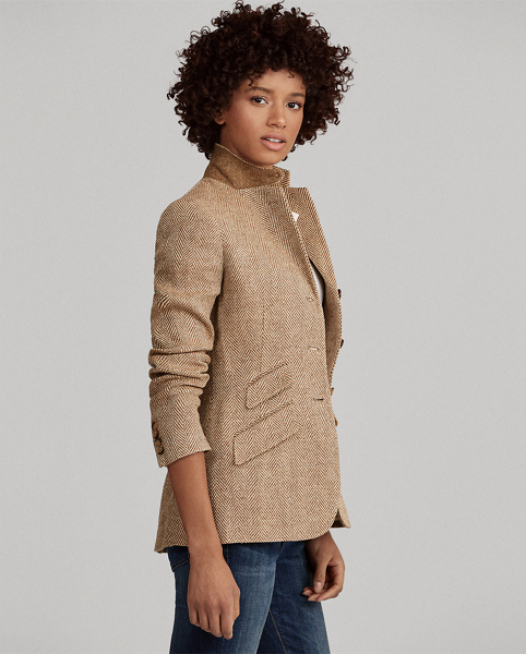 Polo Ralph Lauren Linen Herringbone Blazer 1