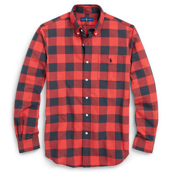 The Iconic Plaid Oxford Shirt for Men | Ralph Lauren® AM