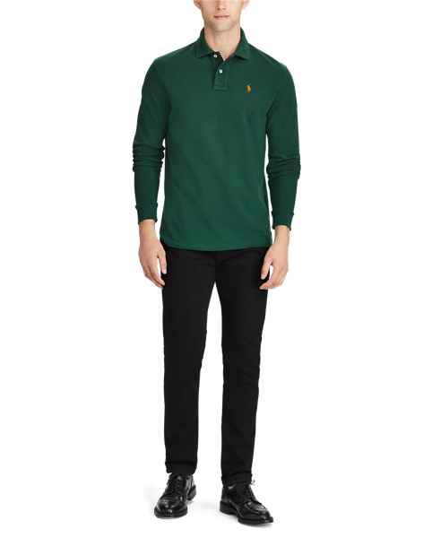Polo Ralph Lauren Custom Slim Fit Mesh Polo 2