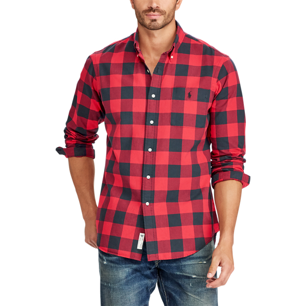The Iconic Plaid Oxford Shirt for Men | Ralph Lauren® AM