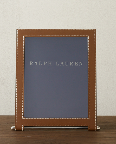 Cadres photo de luxe Ralph Lauren Home - Or, argent, cuir