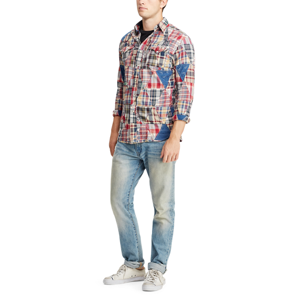 Classic Fit Western Shirt for Men | Ralph Lauren® DZ