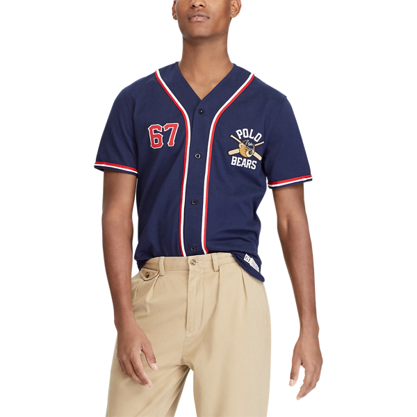Polo Bear Baseball Jersey for Men | Ralph Lauren® PE