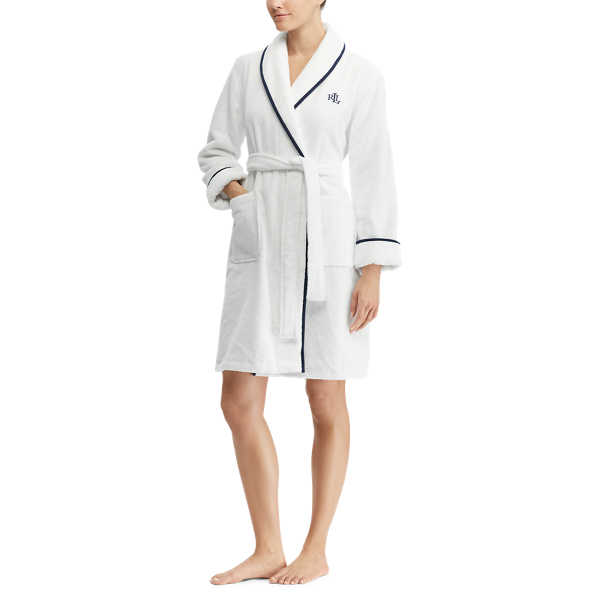 Cotton Terry Shawl-Collar Robe for Women | Ralph Lauren® BR