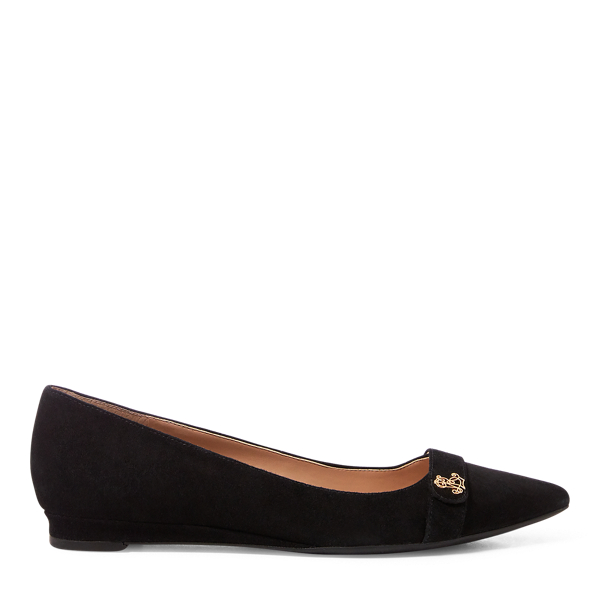 Womens Designer Flats, Sandals & Mules | Leather & Suede | Ralph Lauren UK