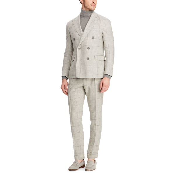 Windowpane Tweed Suit Jacket for Men | Ralph Lauren® PE