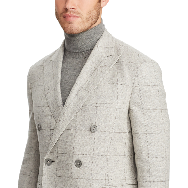 Windowpane Tweed Suit Jacket for Men | Ralph Lauren® PE