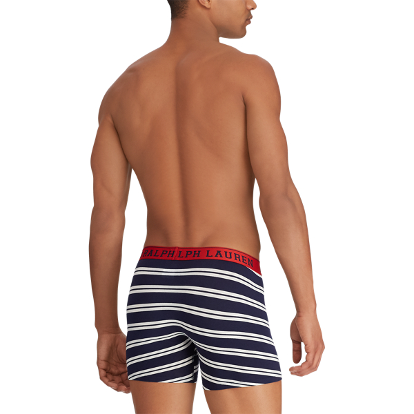 Stripe Cotton Boxer Brief for Men | Ralph Lauren® AM