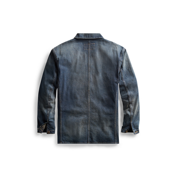 Indigo Denim Chore Jacket for Men | Ralph Lauren® PK