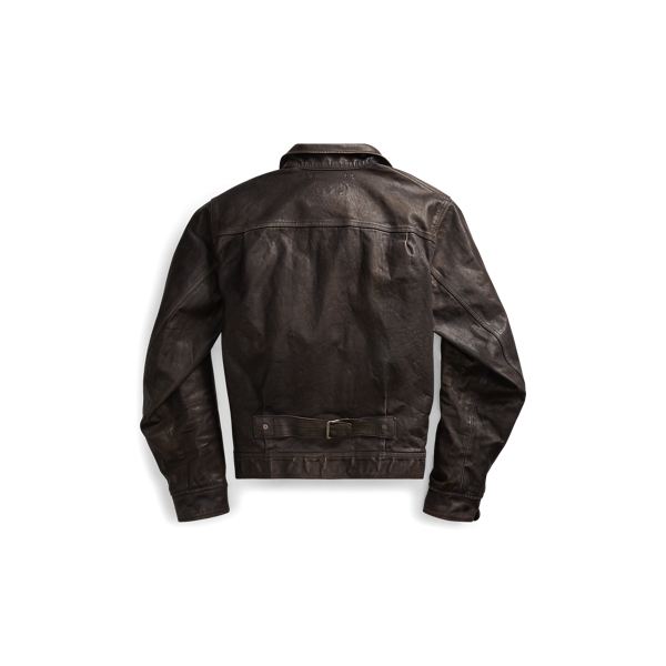 Leather Jacket for Men | Ralph Lauren® AM