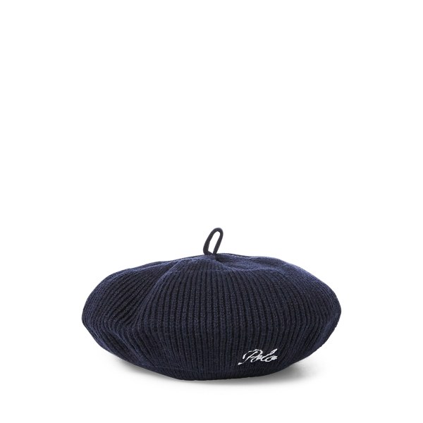 Embroidered Wool Beret for Children | Ralph Lauren® GP