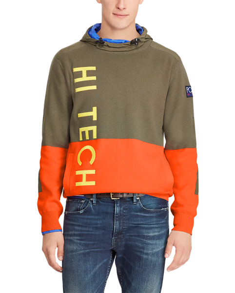 Polo Ralph Lauren Hi Tech Knit Cotton Hoodie 4