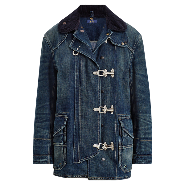 Denim Fireman's Jacket voor Women | Ralph Lauren® NL
