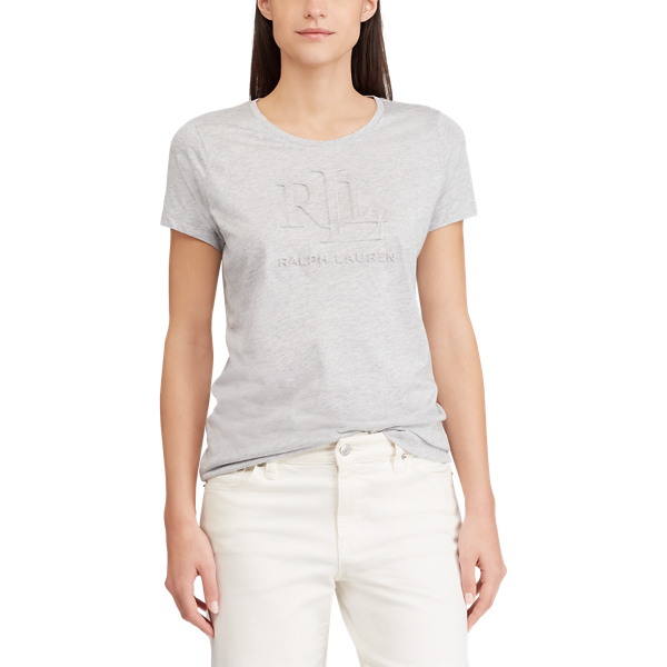 Embossed-Logo T-Shirt for Women | Ralph Lauren® TM