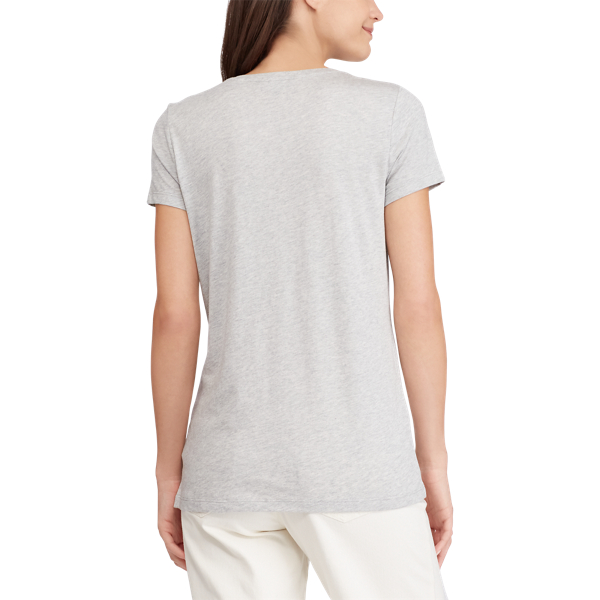 Embossed-Logo T-Shirt for Women | Ralph Lauren® TM