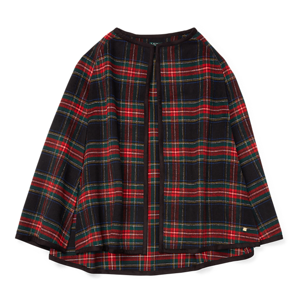 Lauren Tartan Plaid Cape 1