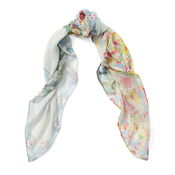 Ralph's Ranch Wool-Silk Scarf