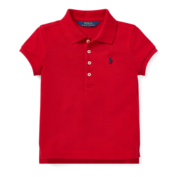 Stretch Mesh Polo Shirt