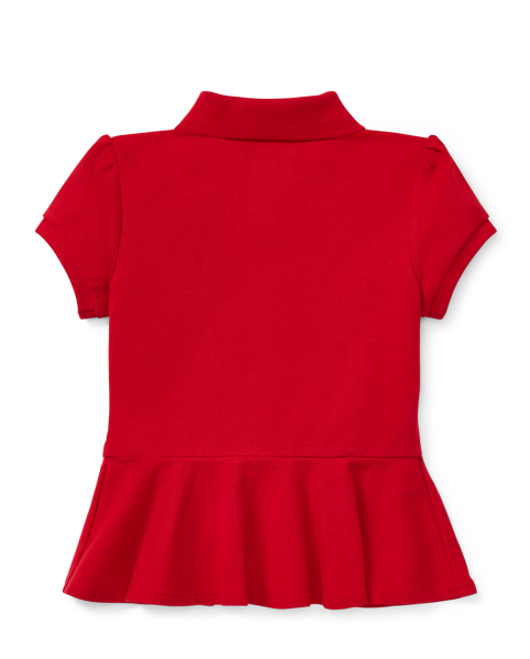 Embroidered Stretch Piqué Polo