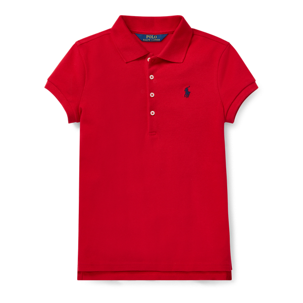 Stretch Piqué Polo Shirt