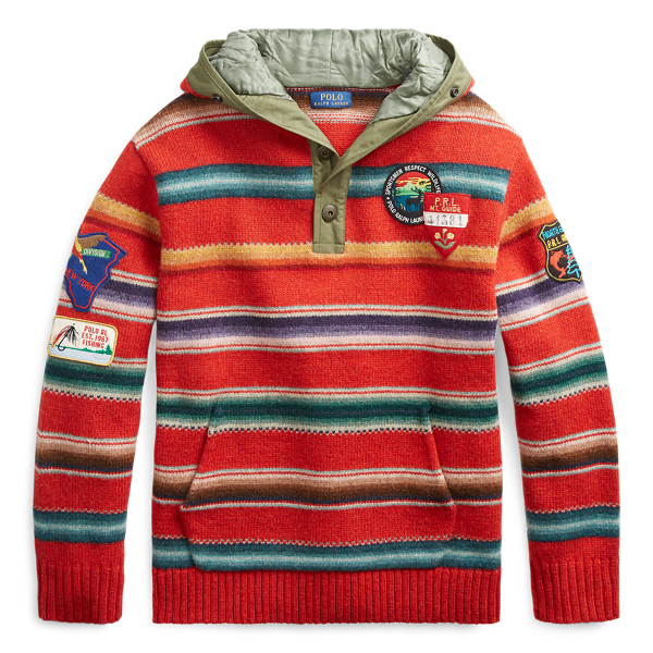 Serape Wool Hoodie