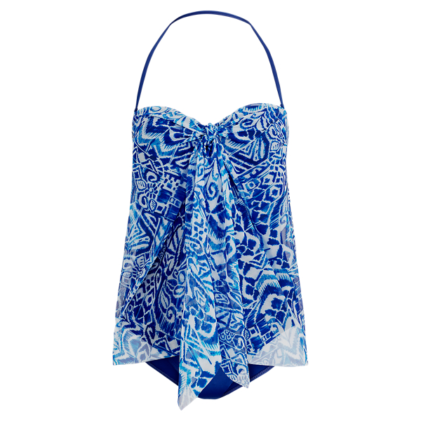 Convertible Print Swimsuit