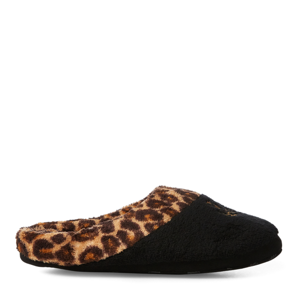 Cheetah Fleece Slipper for Women | Ralph Lauren® UK