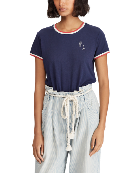 Camisetas y tops para mujer | Ralph Lauren