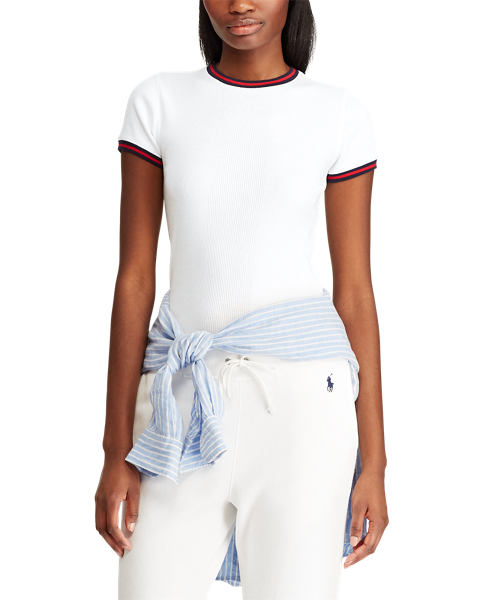 Camisetas y tops para mujer | Ralph Lauren
