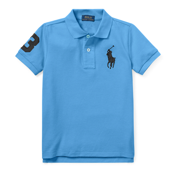 Cotton Mesh Polo Shirt