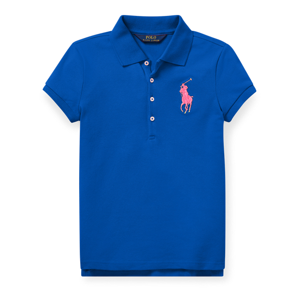 Big Pony Stretch Mesh Polo