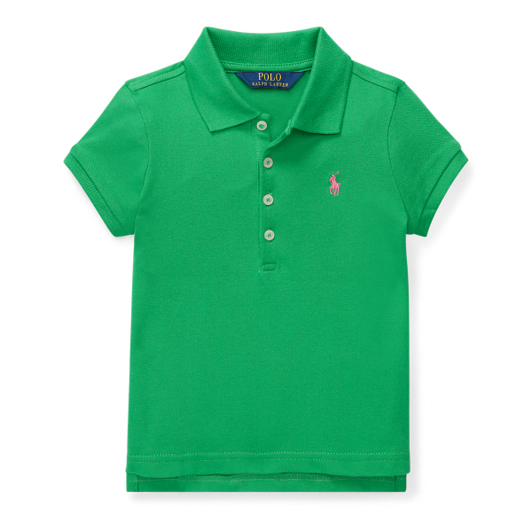 Cotton Mesh Polo Shirt