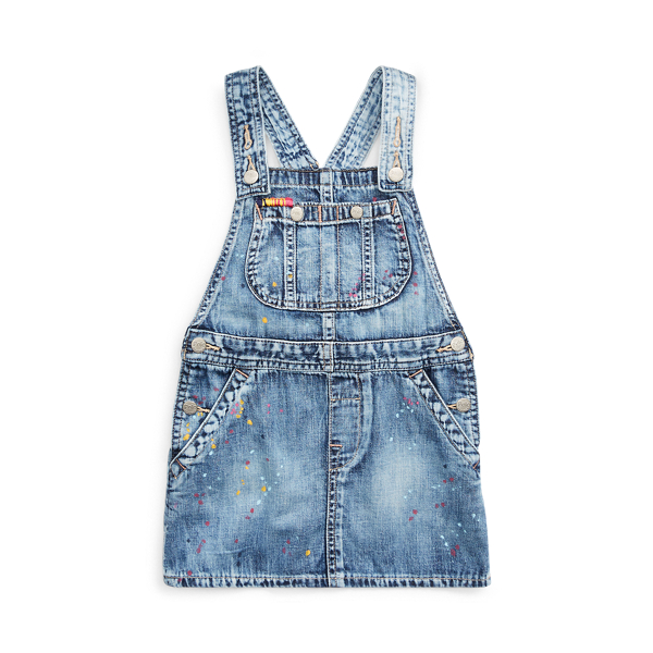 Cotton Overall Denim Dress