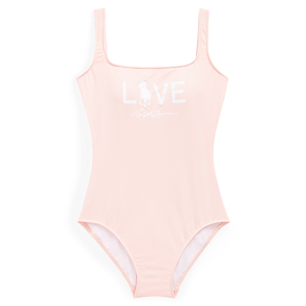 Pink Pony One-Piece Swimsuit