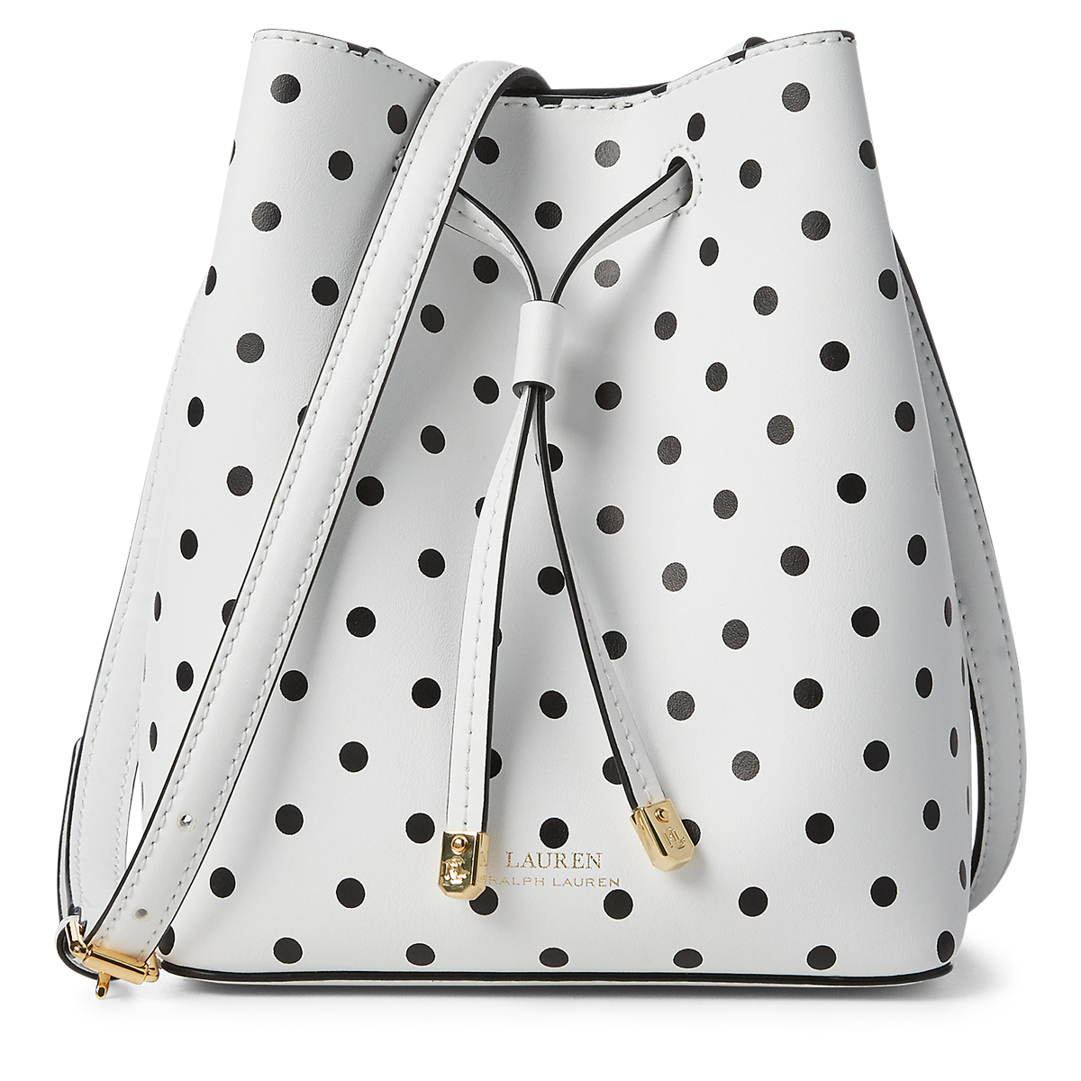 Ralph Lauren Polka Dot Drawstring Bag - munimoro.gob.pe