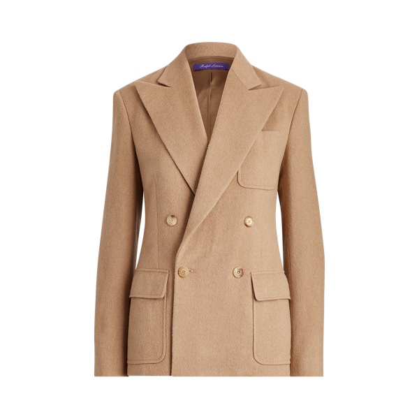 Caley Camel-Hair Jacket para Women | Ralph Lauren® PT