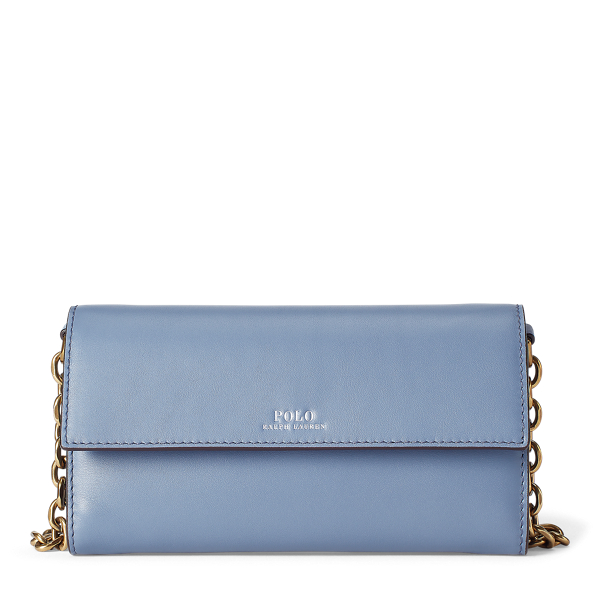 Leather Small Chain Wallet for Women | Ralph Lauren® BE