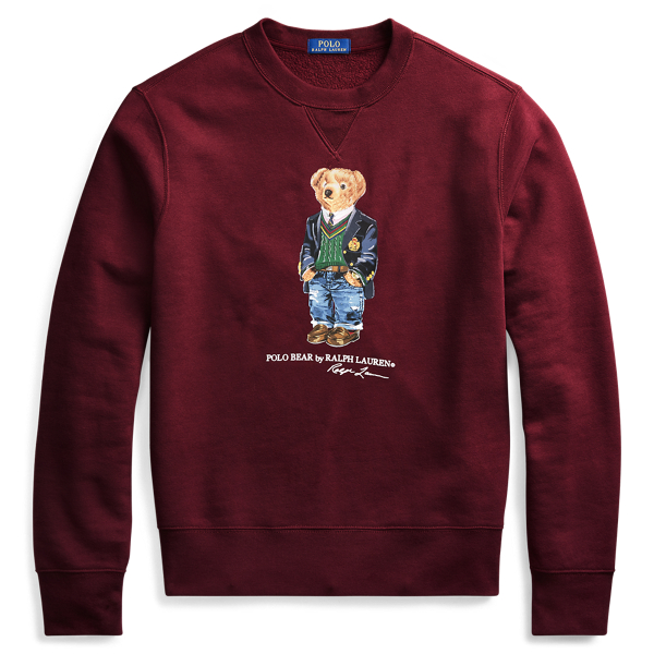 Preppy Bear Fleece Sweatshirt for Men | Ralph Lauren® IN