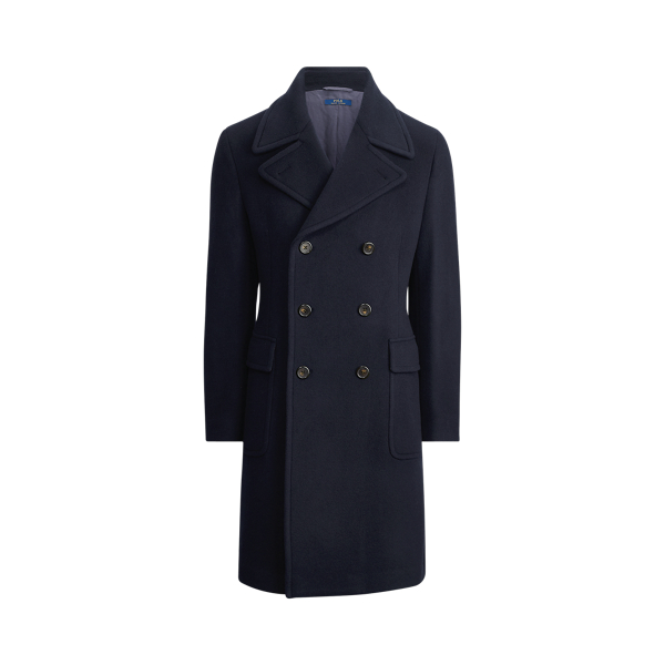 Wool-Blend Melton Car Coat for Men | Ralph Lauren® GI