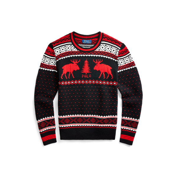 Pull renne en laine mélangée pour Children | Ralph Lauren® BE