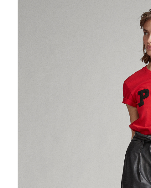 Camisetas y tops de mujer | Crop tops | Ralph Lauren® ES