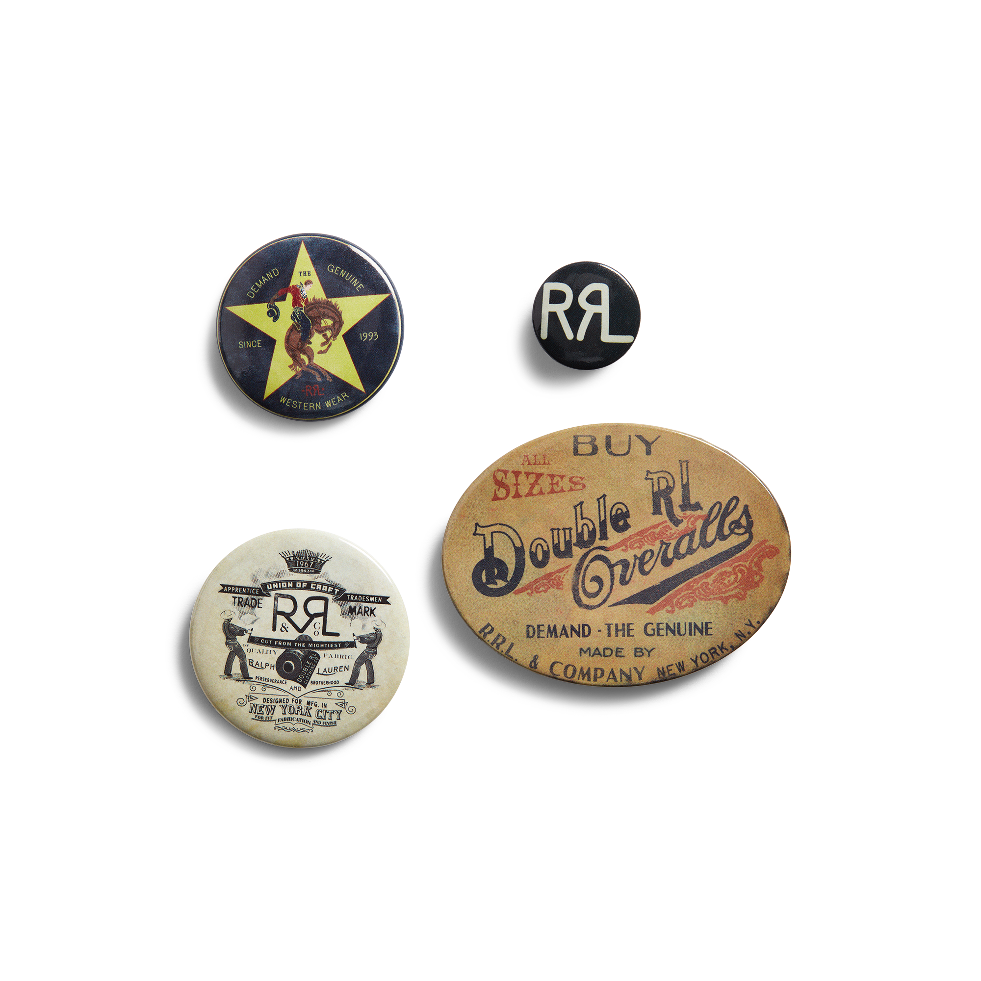 Ralph Lauren Logo Pin 4-Piece Set - 493716