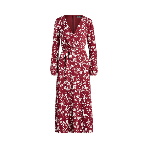 Robe manches longues à fleurs pour Women | Ralph Lauren® FR