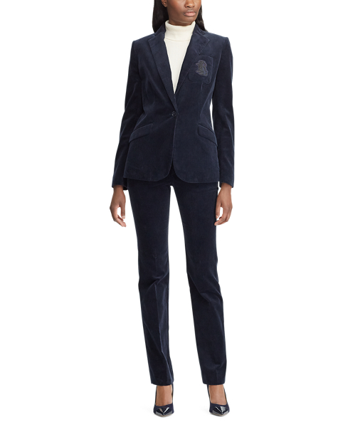Lauren Bullion-Patch Corduroy Blazer 2