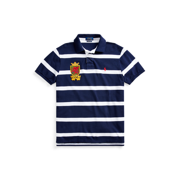 Custom Slim Fit Mesh Polo